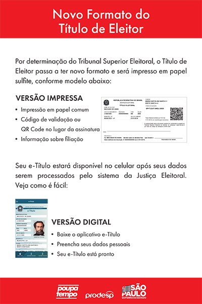 Título de Eleitor tem novo formato a partir deste mês – O Diário do Vale